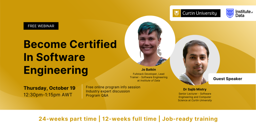 IOD x Curtin Software Engineering Program Info Session
