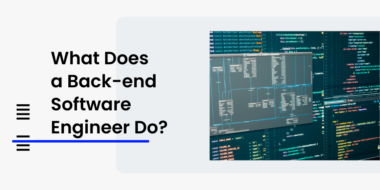 What Does a Back-end Software Engineer Do? | Institute of Data