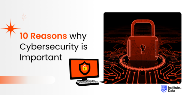 10 Reasons Why Cybersecurity Is Important | Institute of Data