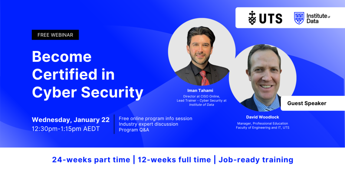 UTS x IOD Cyber Security Program Info Session - 22 January